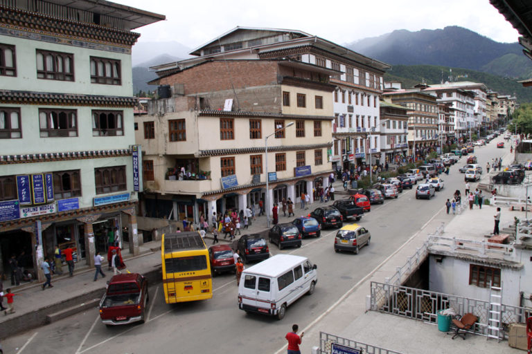 Thimphu City Center Bhutan | Bhutan Acorn Tours and Travel